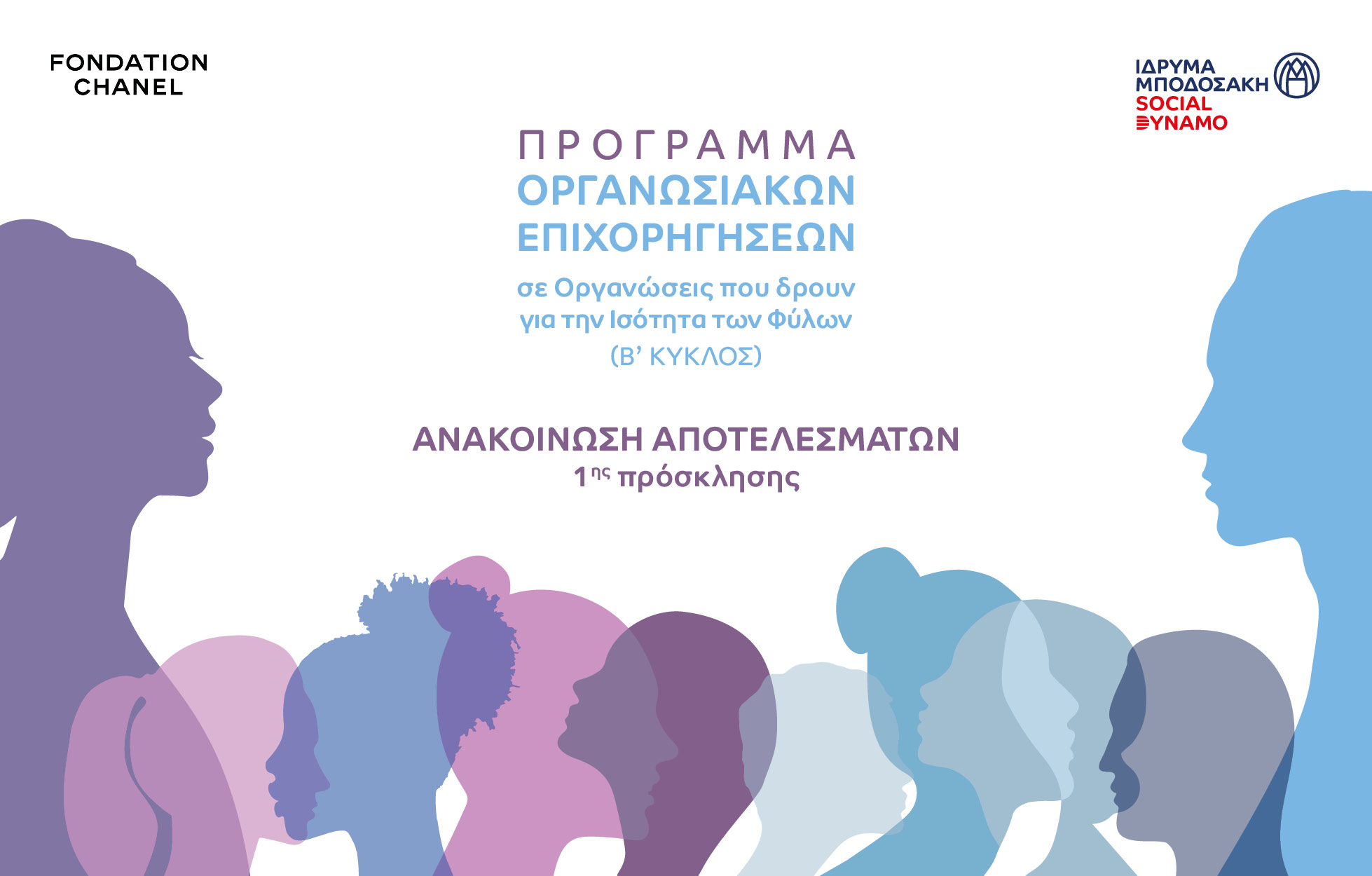 Ανακοίνωση αποτελεσμάτων Προγράμματος Οργανωσιακών Επιχορηγήσεων σε ...